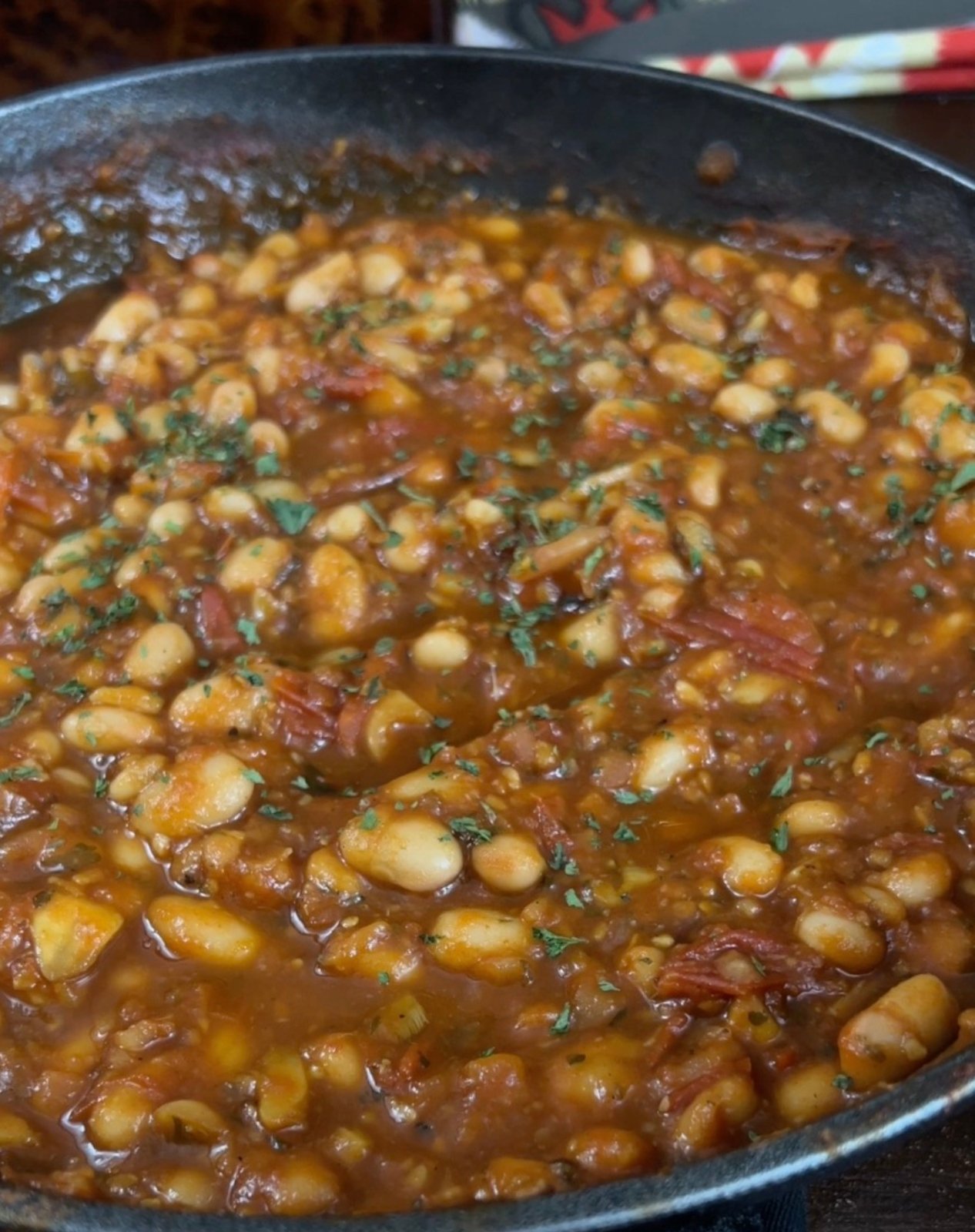 Moroccan Stewed White Beans Recipe (Loubia)