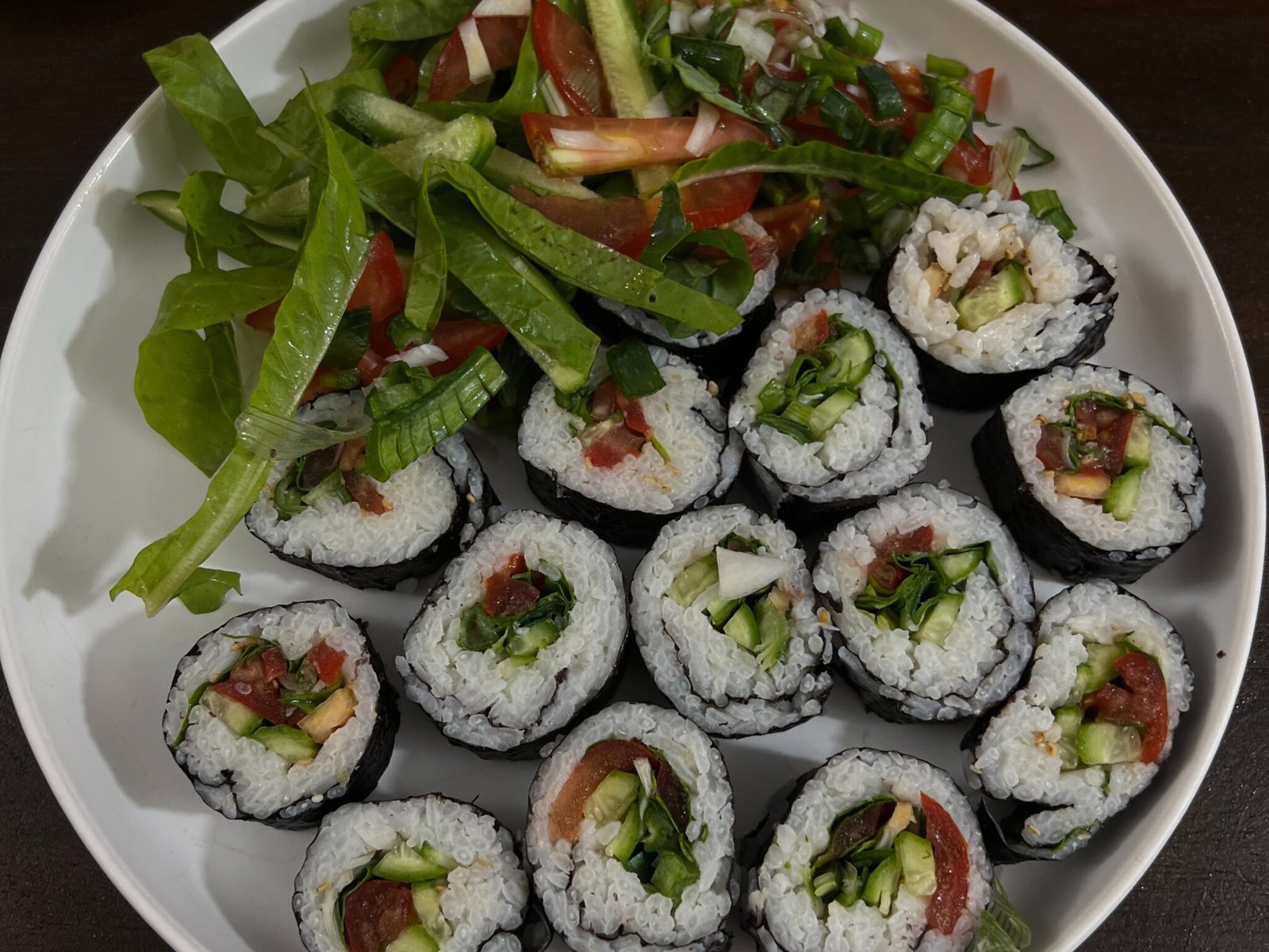 Vegetable Sushi Recipe By Kitchen Chaos Unlocked